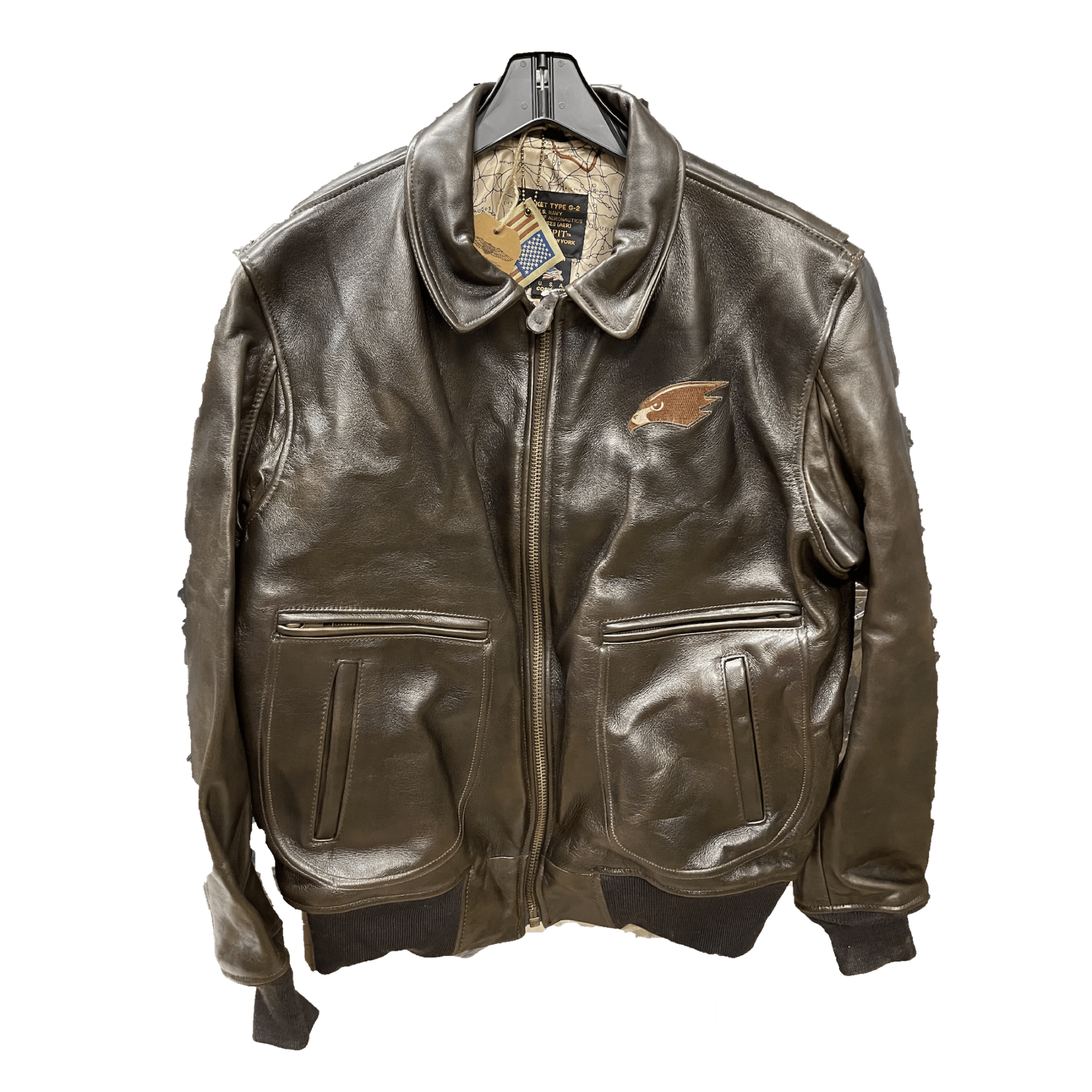 Leather Jacket - Blackhawk Aerospace