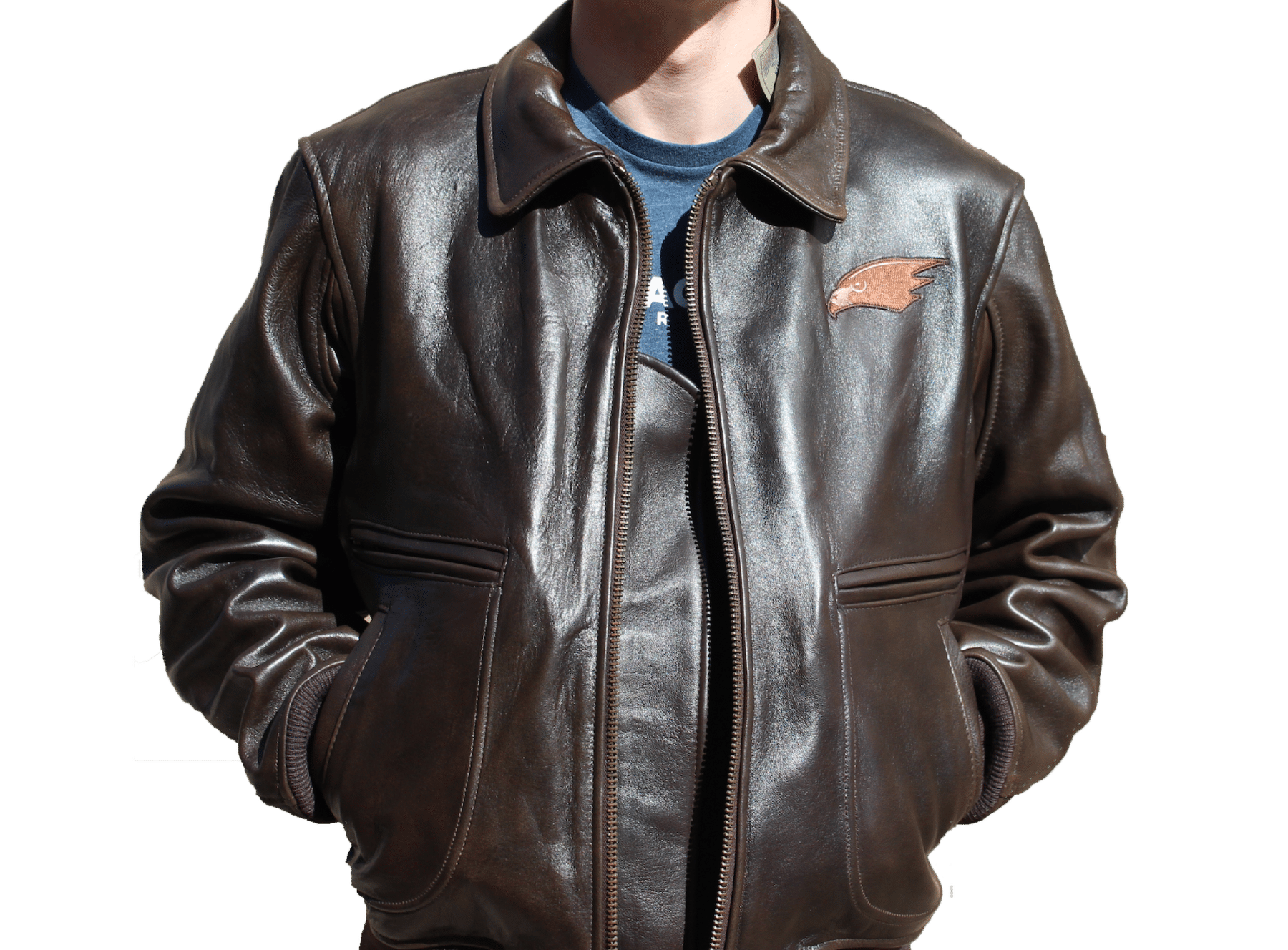 Leather Jacket - Blackhawk Aerospace